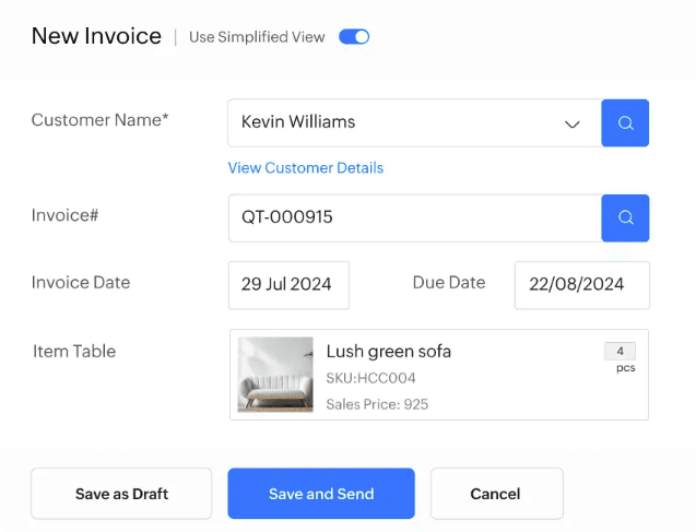 Compare Zoho Invoice vs Zoho Billing 2026 | Capterra