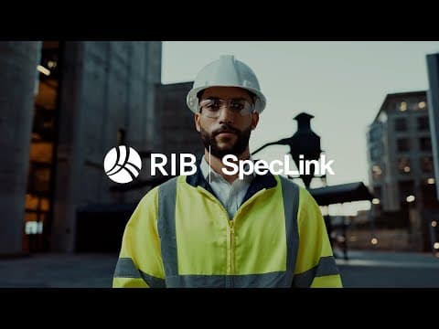 RIB SpecLink Software Pricing, Alternatives & More 2026 | Capterra