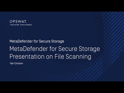 MetaDefender Storage Security Software Pricing, Alternatives & More ...