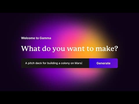 Gamma Software Pricing, Alternatives & More 2026 | Capterra